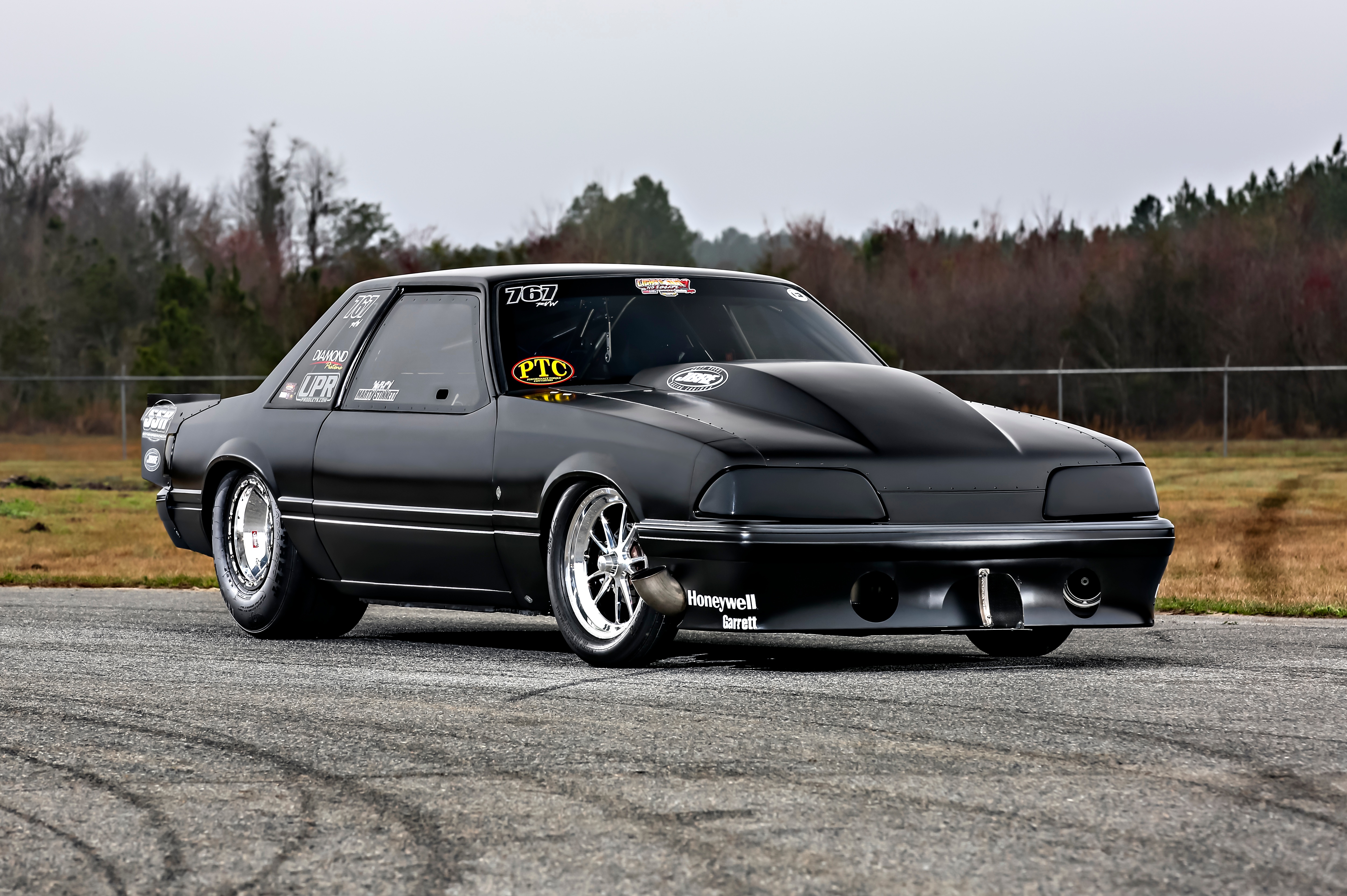 Marty Stinnett’s Record-Breaking Small-Block Radial Mustang